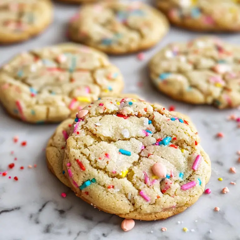 Cake Batter Cookies - Mason Recipes