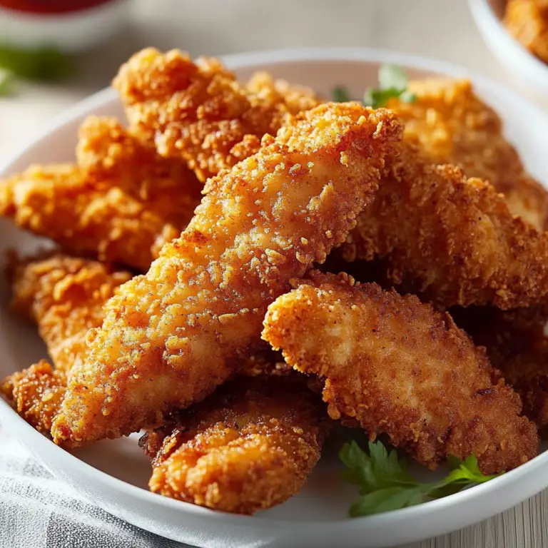 Chicken Tenders: Crispy, Juicy, and Family-Friendly