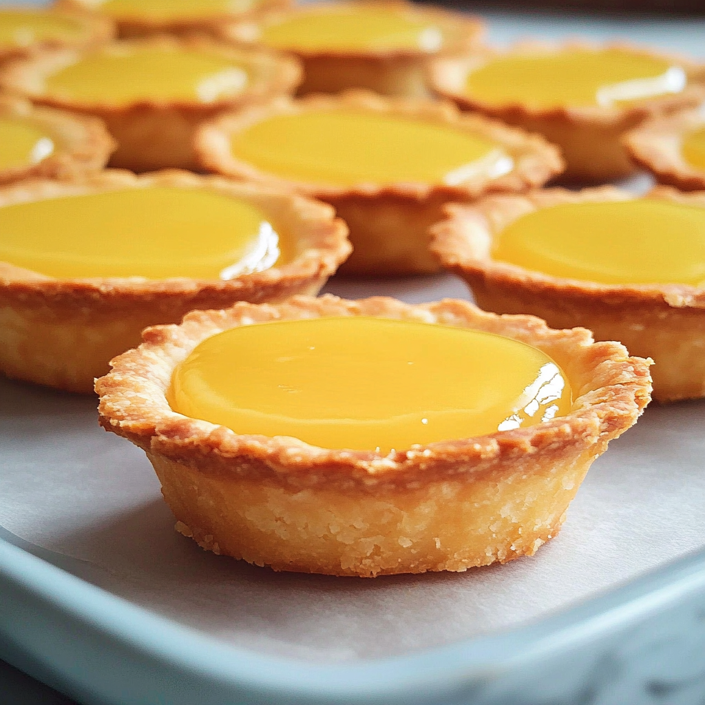 Lemon Curd Tartlets Recipe: Buttery, Tangy & Irresistible