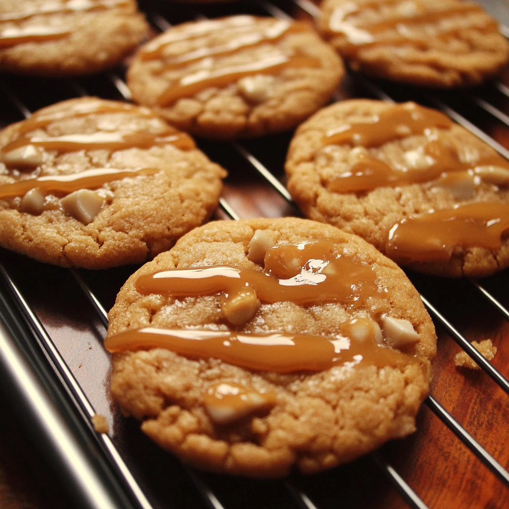 Salted Caramel Cookies – Chewy, Sweet & Perfectly Salty