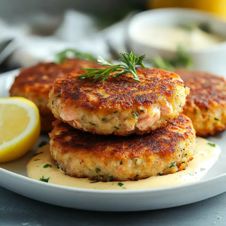 Salmon Cakes with Canned Salmon: Easy, Crispy, and Delicious