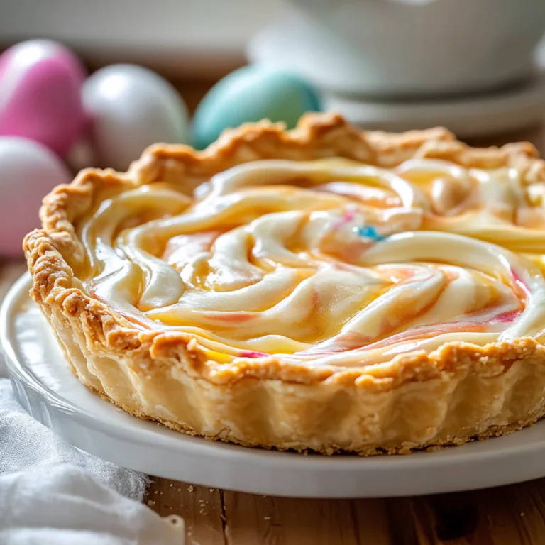 Easter Swirl Pie
