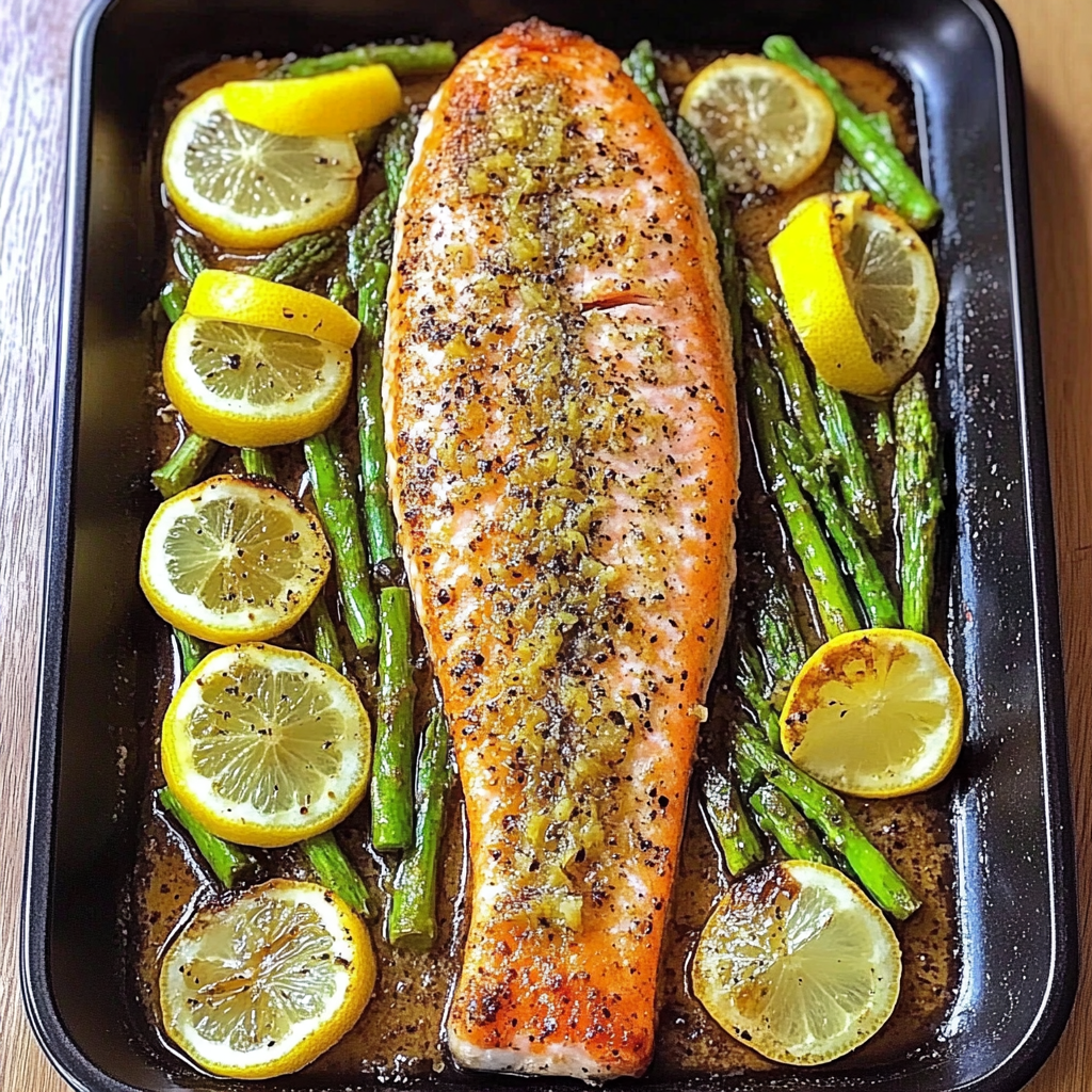 Baked Rainbow Trout with Lemon Pepper and Garlic