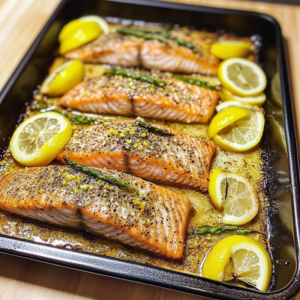 Baked Rainbow Trout with Lemon Pepper and Garlic