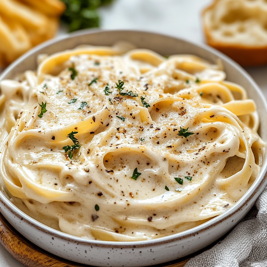 Creamy Fettuccine Alfredo