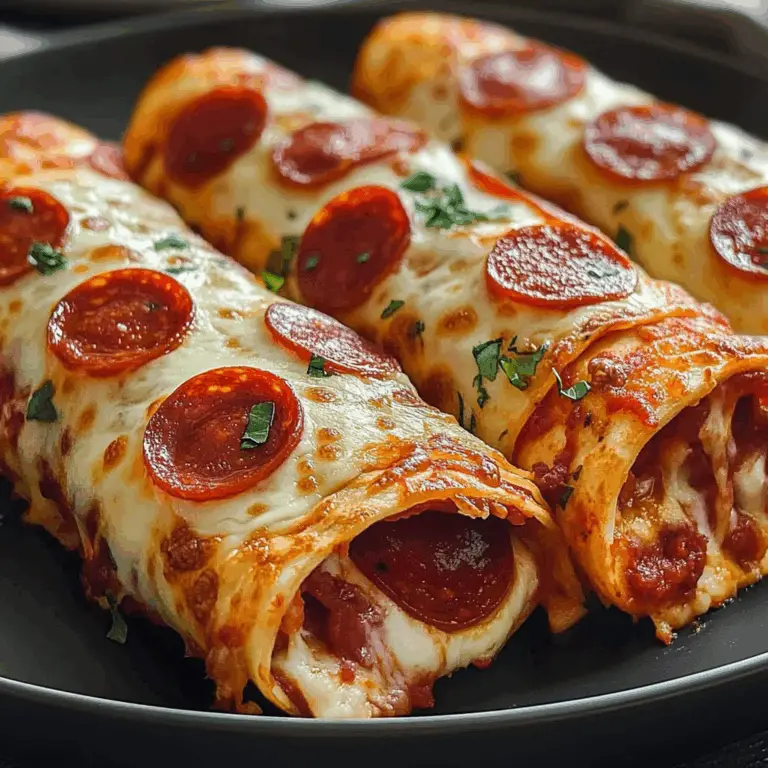 Cheesy Pepperoni Pizza Roll-Ups