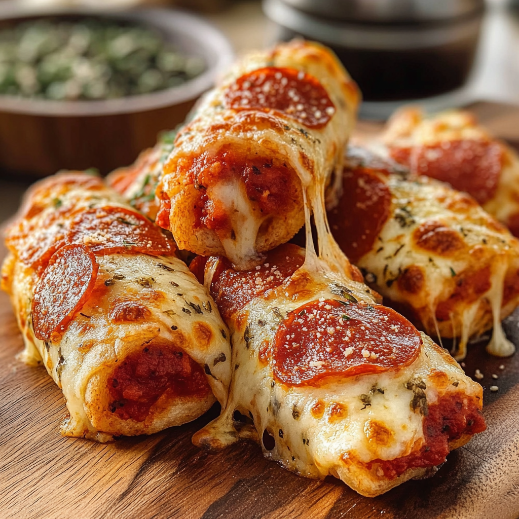 Cheesy Pizza Stuffed Bites