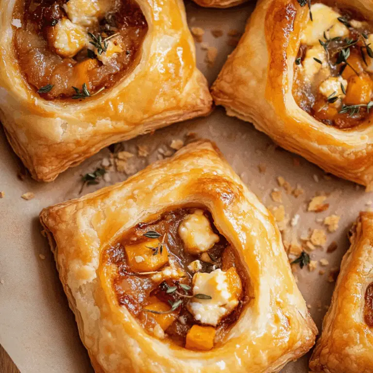 Goat Cheese Puff Pastry