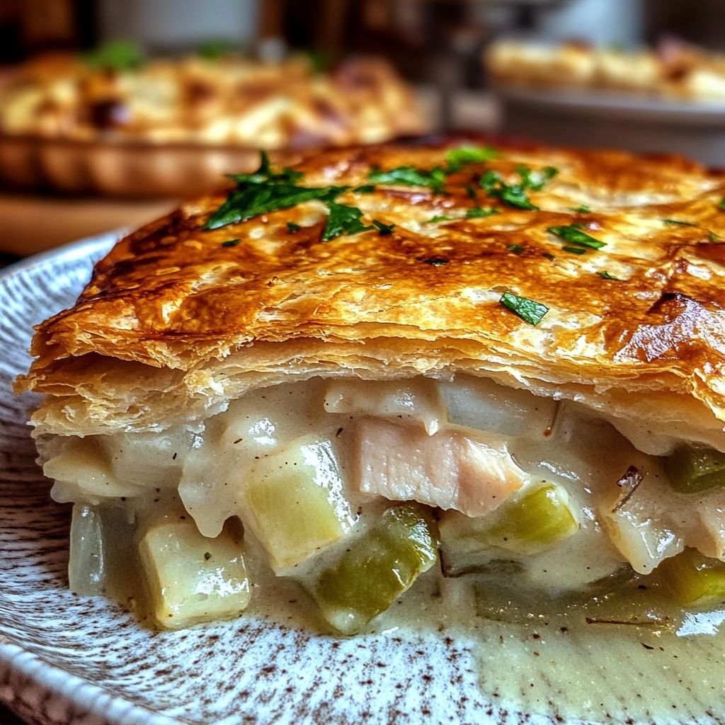 Chicken and Leek Pie