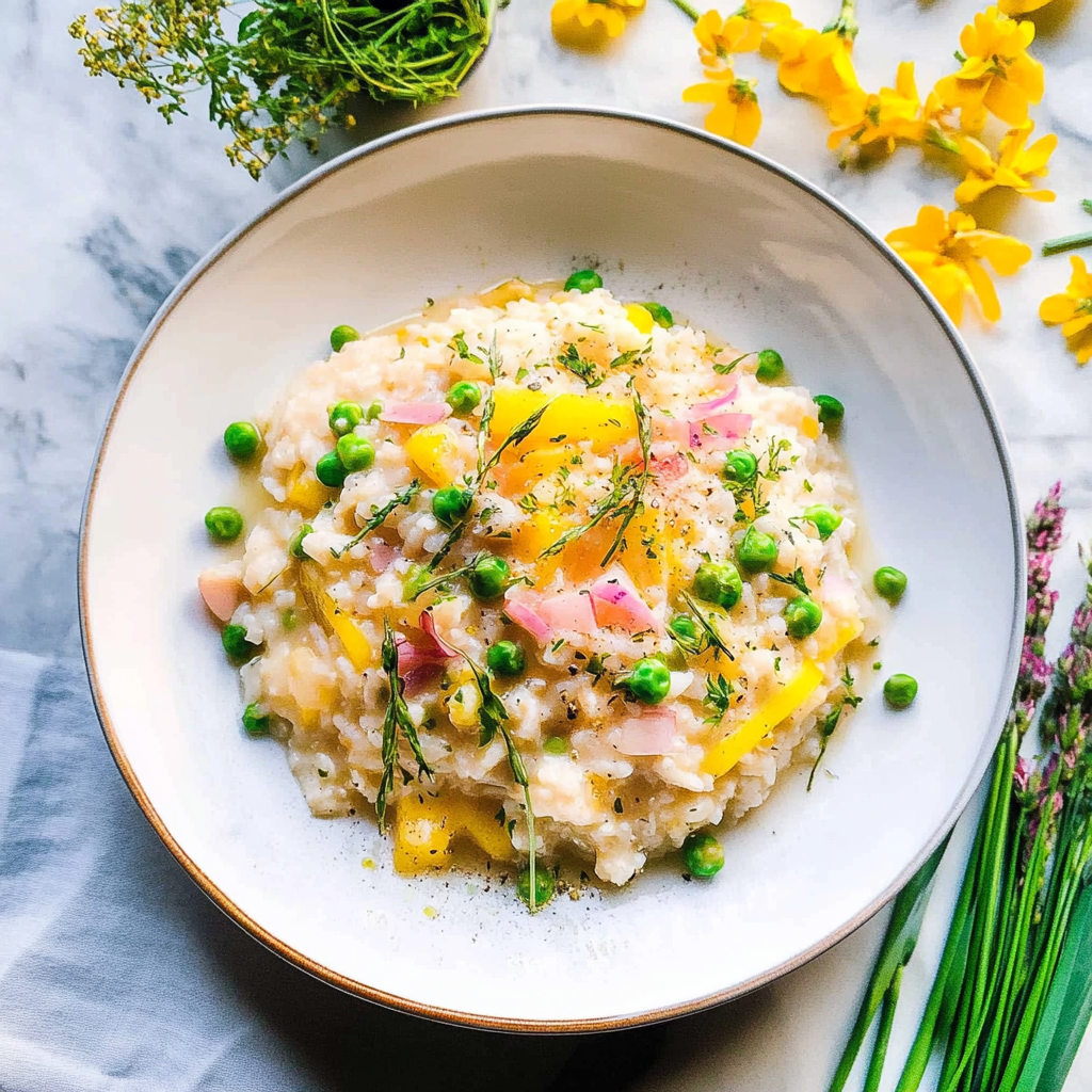 Spring Vegetable Risotto