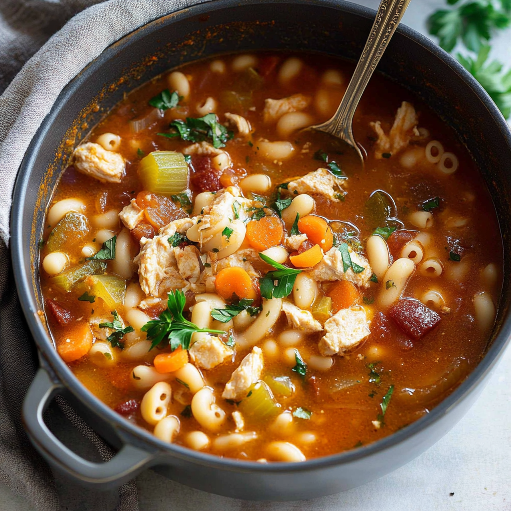 Chicken Minestrone Soup