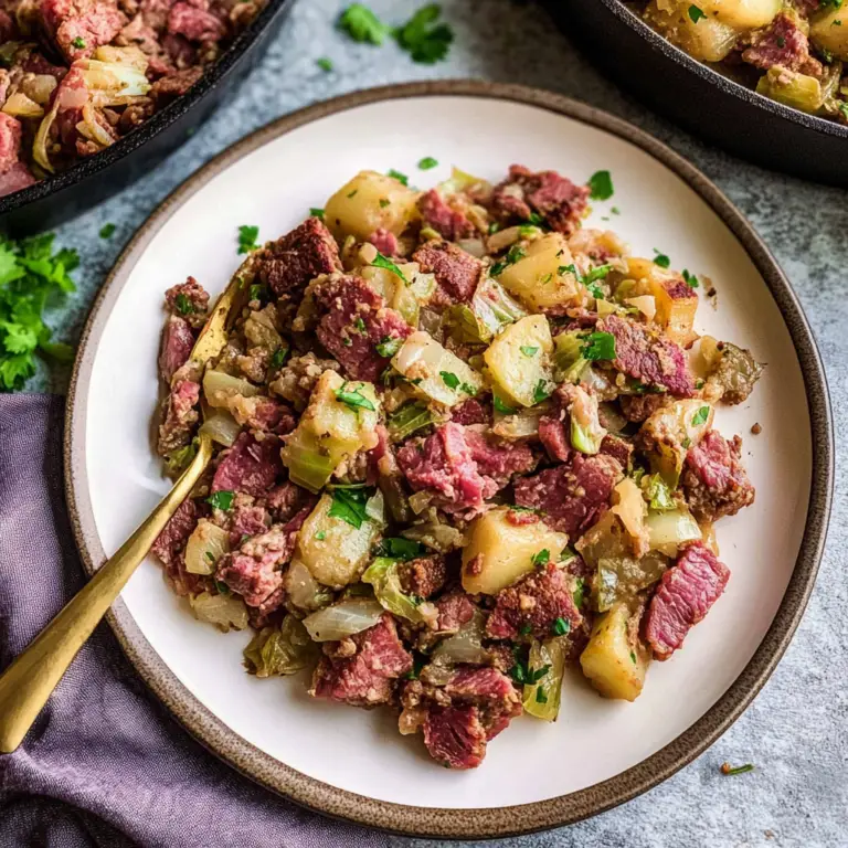 Corned Beef and Cabbage Hash